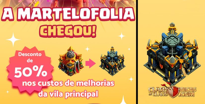 VAZOU o Centro de Vila 17 – Descubra como é seu visual - Clash of Clans ...