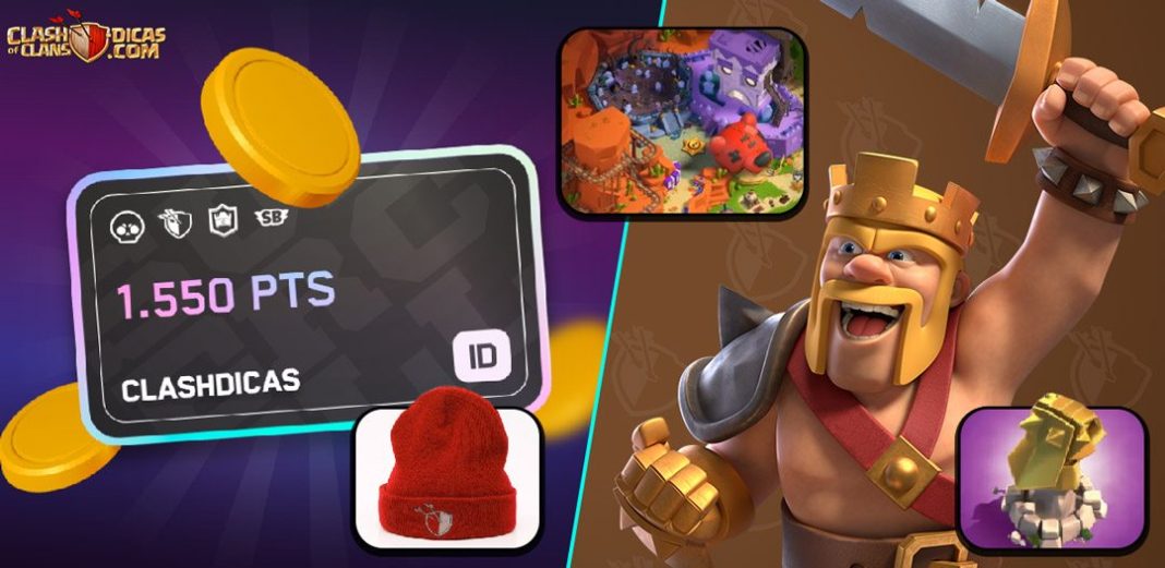 Supercell ID Rewards no Clash of Clans - Paisagem, Decoração, Itens ...
