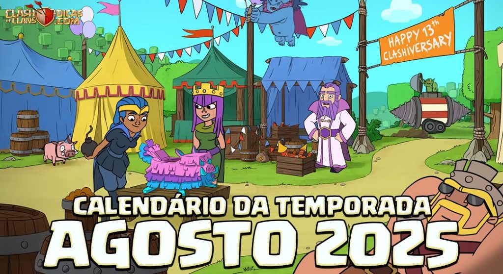 Calendário de Eventos da Temporada Clash-A-Rama (13º Clashversário) – 🗓 ...