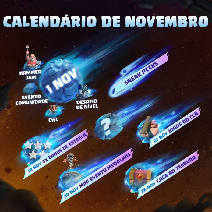 Calendário de Eventos da Temporada Meteórica – 🗓️⚔️ Novembro 2025 ...