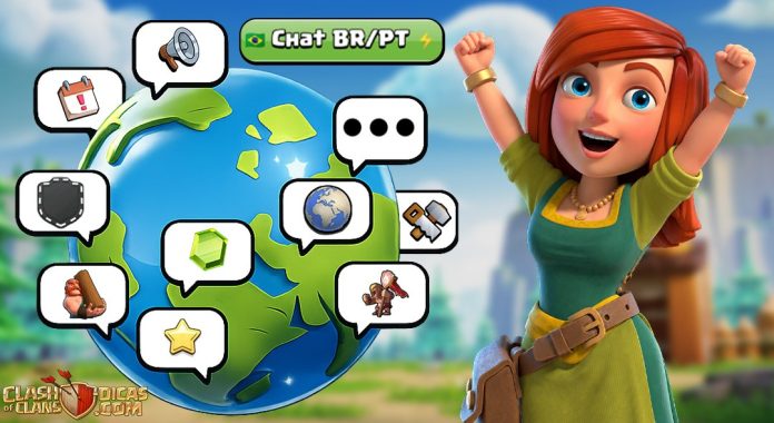 Participe do Chat Global da Comunidade BR/PT no Clash! - Clash of Clans ...